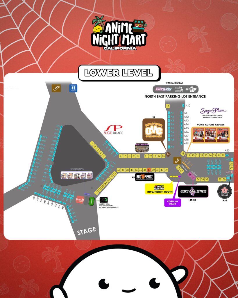 Map - Anime Night Mart